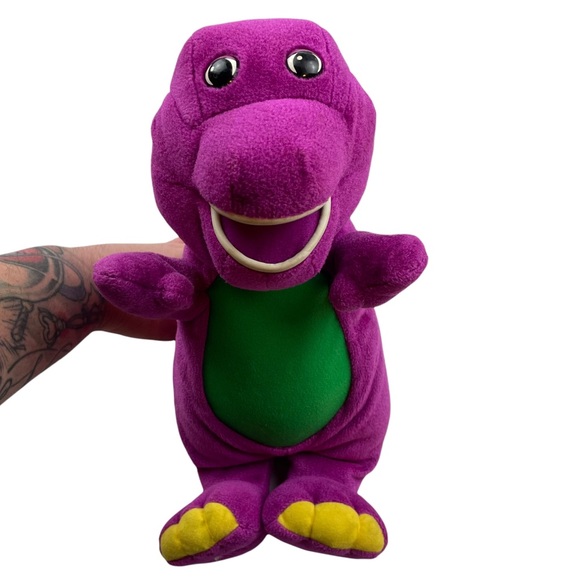 Fisher-Price | Toys | Vintage Barney Magical Friends Plush Stuffed ...